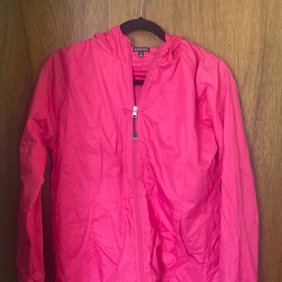 Hannah | Jackets & Coats | Hooded Windbreaker Jacket | Poshmark